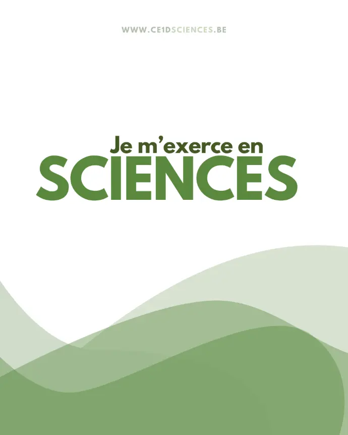 Cahier d'exercices (+ Correctif) - Je m'entraine en sciences | CE1D Sciences